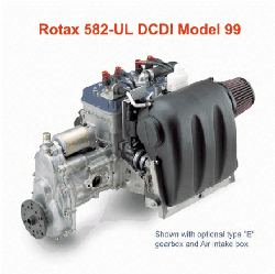 ROTAX 532 | 582 | 618 UL 825-743 DUAL INTAKE SILVER KIT WITH BRACKET ...